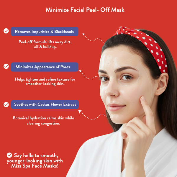 Minimize Facial Peel Off Mask | Miss Spa Skin Care