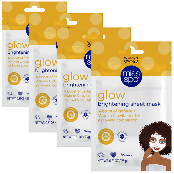 Glow Brightening Sheet Mask | Instant Hydration | Miss Spa