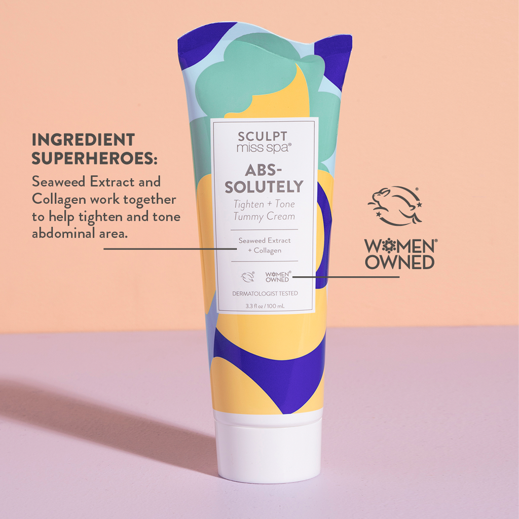 Abdominal Toning Cream with Seaweed & Collagen | Miss Spa